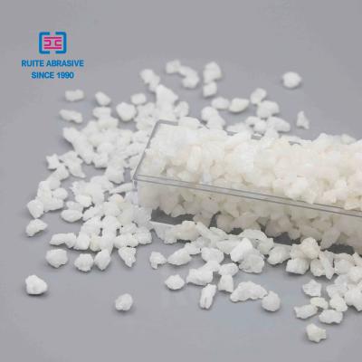 China Al2O3 Abrasives Price Fused Alumina White 1-3-5-8mm White Fused Alumina for sale