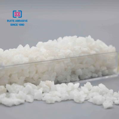 China Wa Factory Wholesale Price White Fused Alumina 36mesh 46mesh 60mesh 80mesh for sale