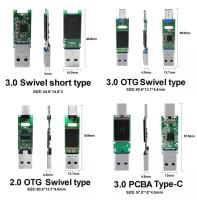 China 50-120MB/S USB Type C Chip PCBA USB Flash Chip 2.0 256Gb 128Gb 64Gb 32Gb 16Gb 8Gb for sale