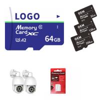 China Custom Logo Surveillance Camera Memory Card 64gb 128gb IP Camera Sd Card for sale