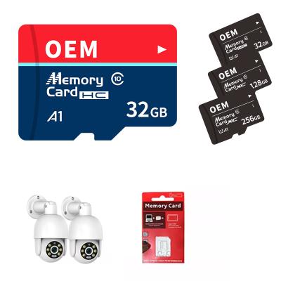 China Class 10 Security Camera Sd Card 8gb 16gb 32gb 64gb 128Gb Micro Sd Card for sale