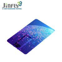 China Personalized USB Flash Drive , 16gb 32gb USB Stick Credit Card for sale