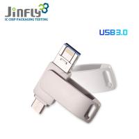 China 3in1 Type C Lightning Flash Drive Usb Otg 3.0 64gb 128gb 256gb for sale
