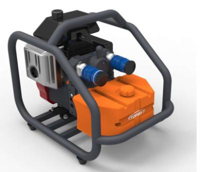 China Single Port Earthquake Rescue Dual Output Hydraulic Pump BJQ-72/0.6 72Mpa 0.6L/min for sale