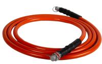China Hydraulic Hose Pipe Flat Head Shaft Single Tube 72MPa 5m for Road Rescue Equipment for sale