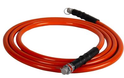 China Hydraulic Hose Pipe Flat Head Shaft Single Tube 72MPa 5m for Road Rescue Equipment for sale