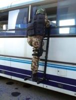 China Aluminum Alloy TL3 Portable Tactical Ladder 1.46m 600KGS Load Capacity for sale