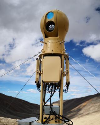 China TOPSKY SR223B Pulse Doppler UAV Radar C Band 1.2km Detection Anti Terrorism Equipment for sale