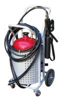 China QXW Series Trolley Water Mist Fire Extinguisher 50L Capacity 6.0 Bar Pressure Industrial Firefighting System for sale