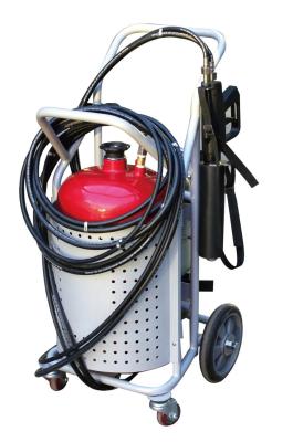 China QXW Series Trolley Water Mist Fire Extinguisher 50L Capacity 6.0 Bar Pressure Industrial Firefighting System for sale
