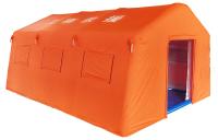 China Inflatable Disaster Rescue Tent 30sqm 6x5x2.8m Fire Emergency Shelter 110kg for sale