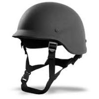 China Level Two Bulletproof Helmet PE Four Point Suspension 1.32kg Police Grade for sale