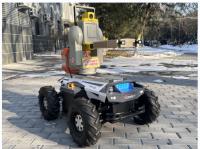 China 5000m Wireless Remote Control Mobile Panoramic Slope Monitoring Radar 0.1mm Accuracy 360° for sale