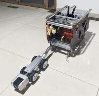 China Electric Ternary Lithium Battery Fire Fighting Robot Light Weight for sale