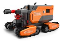 China RXR-M150GD All Terrain Four Tracks Firefighting Hydraulic Robot 1910kg 157L/s for sale