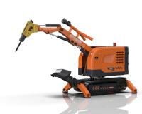 China Oil Hydraulic Firefighting Dismantling Robot RXR-JM200D-P 43kW Diesel Engine for sale