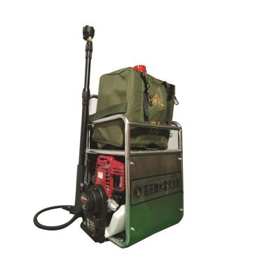 China Gasoline Engine Power Mobile High Pressure Fine Water Mist Fire Extinguishing Device for sale