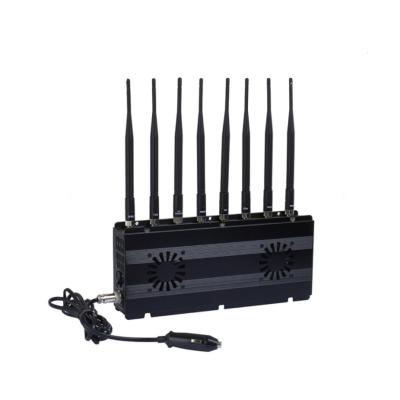 China Portable Frequency Interference Meter 20-2700MHz 190W Adjustable Band Jammer for sale