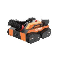 China Portable Electric Four Track Fire Extinguishing Robot 80L/s 85m Range Self Protection Spray for sale