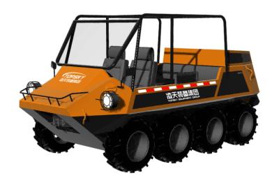 China All Terrain Amphibious Vehicle 8x8 Tow Truck with GPS Location Positioning 999cc for sale