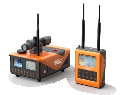 China Explosion-proof Dual-wireless Laser Displacement Monitor LTMA3.0 100m Range 12h Battery for sale