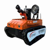 China Explosion Proof Fire Fighting Smoke Extraction Reconnaissance Robot 500m Range for sale