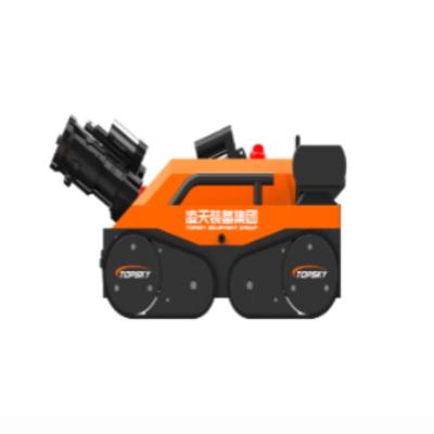 China Portable New Energy Vehicle Fire Extinguishing Robot 4th Gen Tracked 4 Swivel Arms 48V for sale
