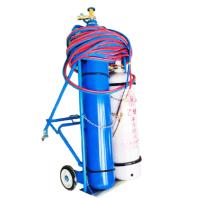 China Reasonable Structure Oxy Acetylene Welding Cutting Equipment With Foldable Silent Trolley for sale