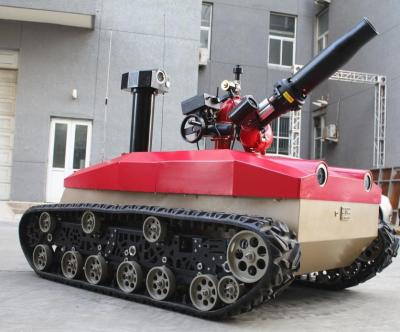 China Explosion Proof Fire Fighting Robot 1.76kw Motor * 2 High Temperature Resistance for sale