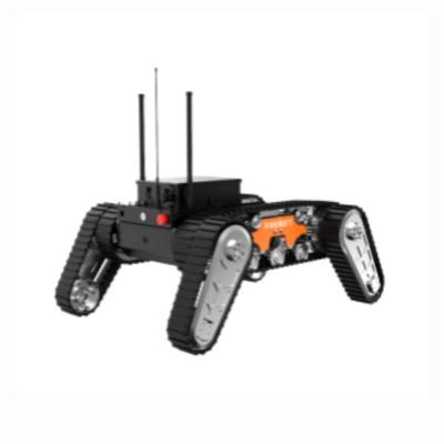 China Double Swing Arm Tracked Robot Chassis 4.9M Extend Length 1.9m/s Speed for sale