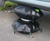 China Octagonal structure Spherical lifting air cushion Kevlar and rubber composite material for sale