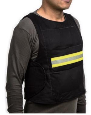 China Easy to use, with long cooling time through heat storage Firefighter cooling vest for sale