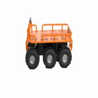 China 6X6 Differential Wheeled Robot Chassis 500kg Load 35° Climbing Angle 13km/h Speed Unmanned Off-Road Platform for sale
