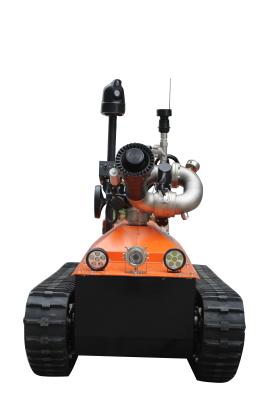 China Remote Control Stepless Speed Change Fire Fighting Robot 0-1.6m/s 48V for Hazardous Environments for sale