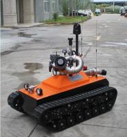 China RXR-M80D-1 Fire Extinguishing Robot 48V 80L/s 80m Range Remote Control Water Cannon for sale