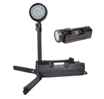China Portable Waterproof Explosion Proof Emergency Light 50W LED 22.2V with Foldable Lifting Rod Aluminum Alloy for sale