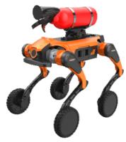 China Quadruped Inert Gas Fire-Fighting Robot Dog Can Quickly Adapt to Reconnaissance, Inspection, Security and Emergency Situations for sale