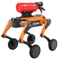 China Quadruped Inert Gas Fire-Fighting Robot Dog Can Quickly Adapt to Reconnaissance, Inspection, Security and Emergency Situations for sale