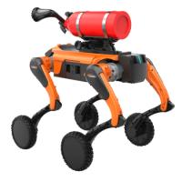 China Quadruped Inert Gas Fire-Fighting Robot Dog Can Quickly Adapt to Reconnaissance, Inspection, Security and Emergency Situations for sale