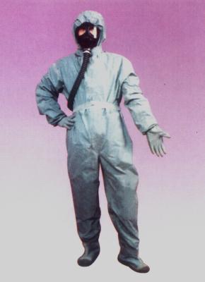 China Alkali Proof Counter Terrorism Equipment Chemical Protective Clothing for sale