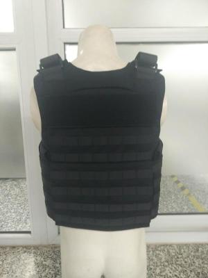 China Aramid UD Fabric Bulletproof Vest NIJ IIIA Detachable Collar Body Armor for sale