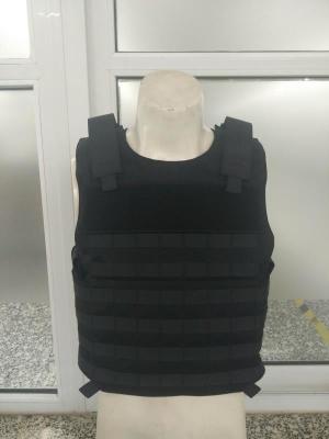 China Aramid UD Fabric Bulletproof Vest NIJ IIIA Detachable Collar Body Armor for sale