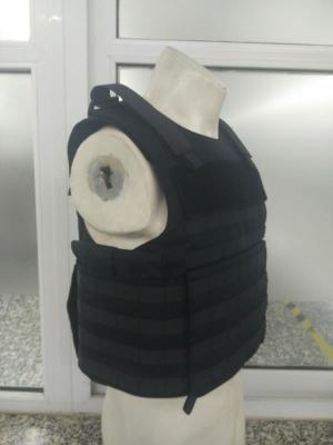 China 500D Cordura Bulletproof Vest NIJ IIIA Front Rear Side Protection Body Armor for sale