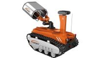 China Explosion-Proof Fire Fighting Robot RXR-MC40BD 40L/s Foam Cannon 1km Remote Control for sale