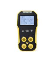 China IP65 Multi 3/4 Diffusion Portable Gas Detector 1800mAh Rechargeable Lithium Battery for sale