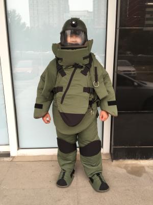 China EOD Bomb Disposal Suit with 29kg Weight and STANAG 2920 Protection Level - Washable Fire Retardant Fabric for sale