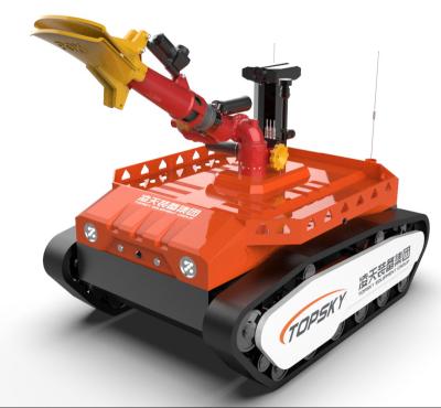 China 2500m Counter Terrorism Equipment Fire Brigade Robot 2h Continuous Walking for sale