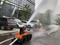 China RXR-MC80BD Explosion-Proof Firefighting Robot with 81.4L/s Flow Rate and IP68 Protection for Hazardous Environments for sale