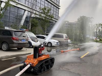 China RXR-MC80BD Explosion-Proof Firefighting Robot with 81.4L/s Flow Rate and IP68 Protection for Hazardous Environments for sale