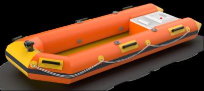 China LB-Z6 Self-Expanding Rescue Boat 528kg Capacity 4500m Remote Control for Water Emergency Response for sale